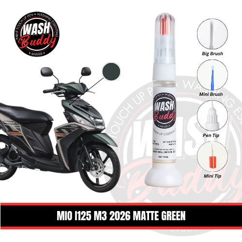 Touch Up Paint Yamaha Mio i125 M3 2026 Matte Green Permanent Paint ...