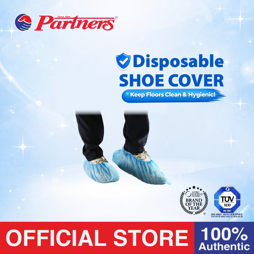 Partners Shoe Cover - 100 Pcs | Shopee Philippines
