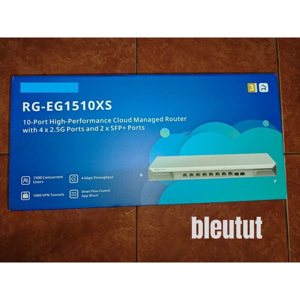 RG-EG1510XS Reyee 8 Port Multi Gigabit 2SFP+ Multi-WAN Cloud Router ...