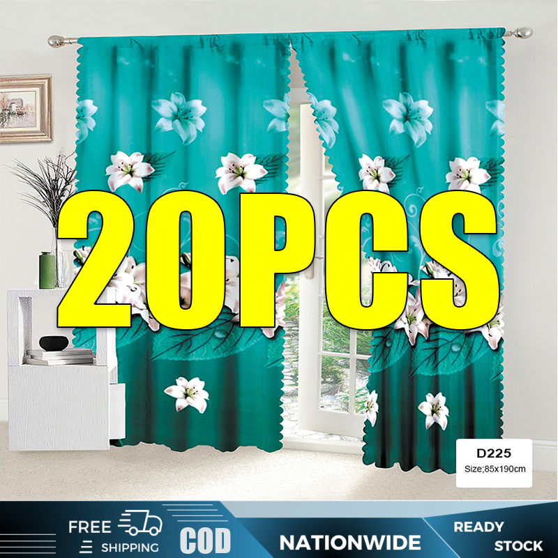 20PCS Kurtina Sale Free Shipping 90*190cm Curtain For Home Window ...
