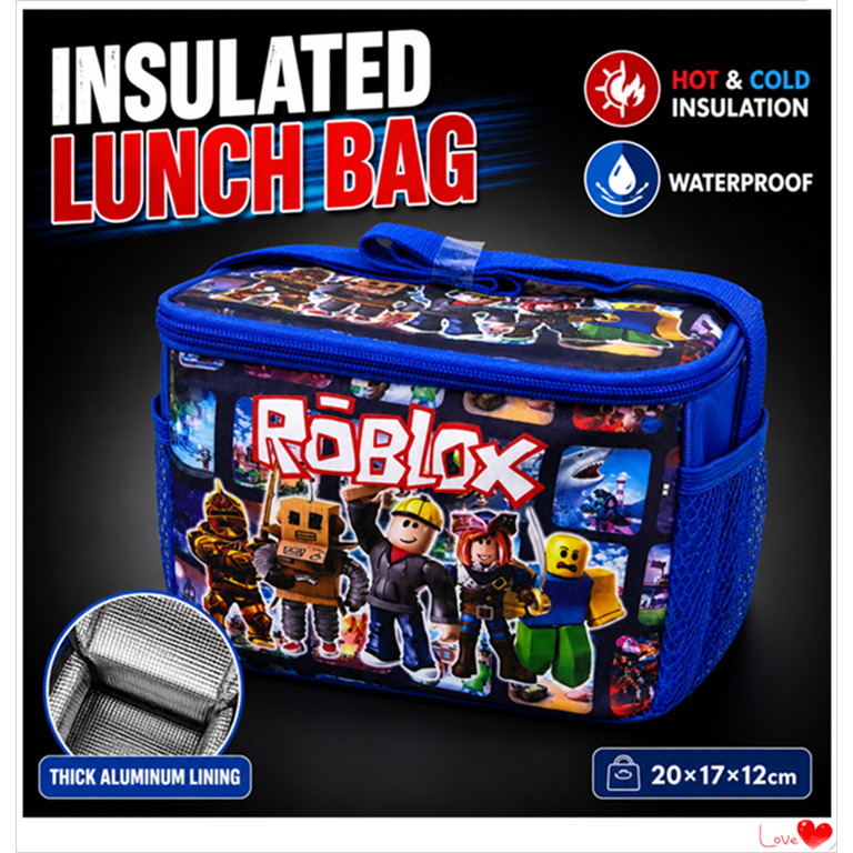 862# Minecraft Roblox Kuromi Sanrio Insulated Hot&Cold Lunch Bag Fresh ...