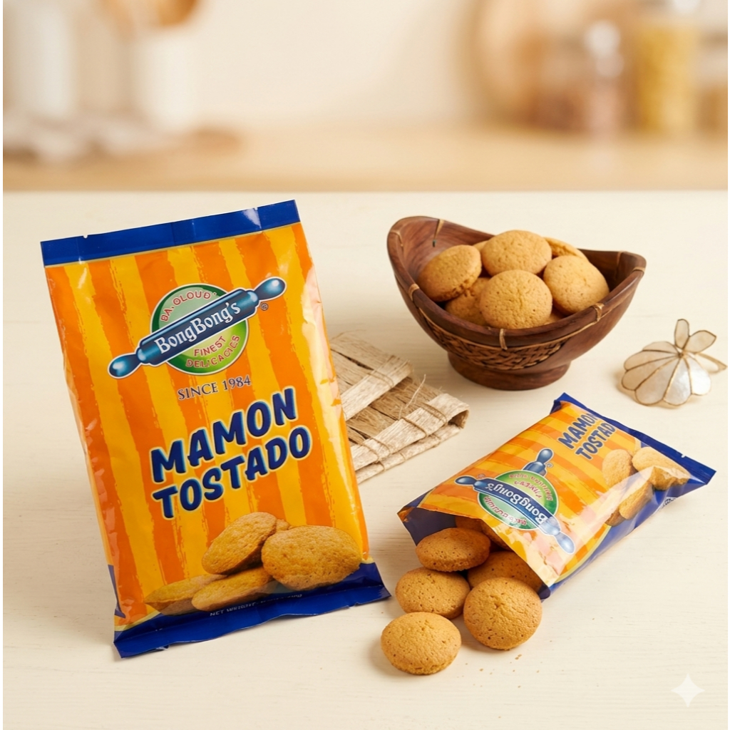BongBong's Mamon Tostado Large 1 Pack | Shopee Philippines