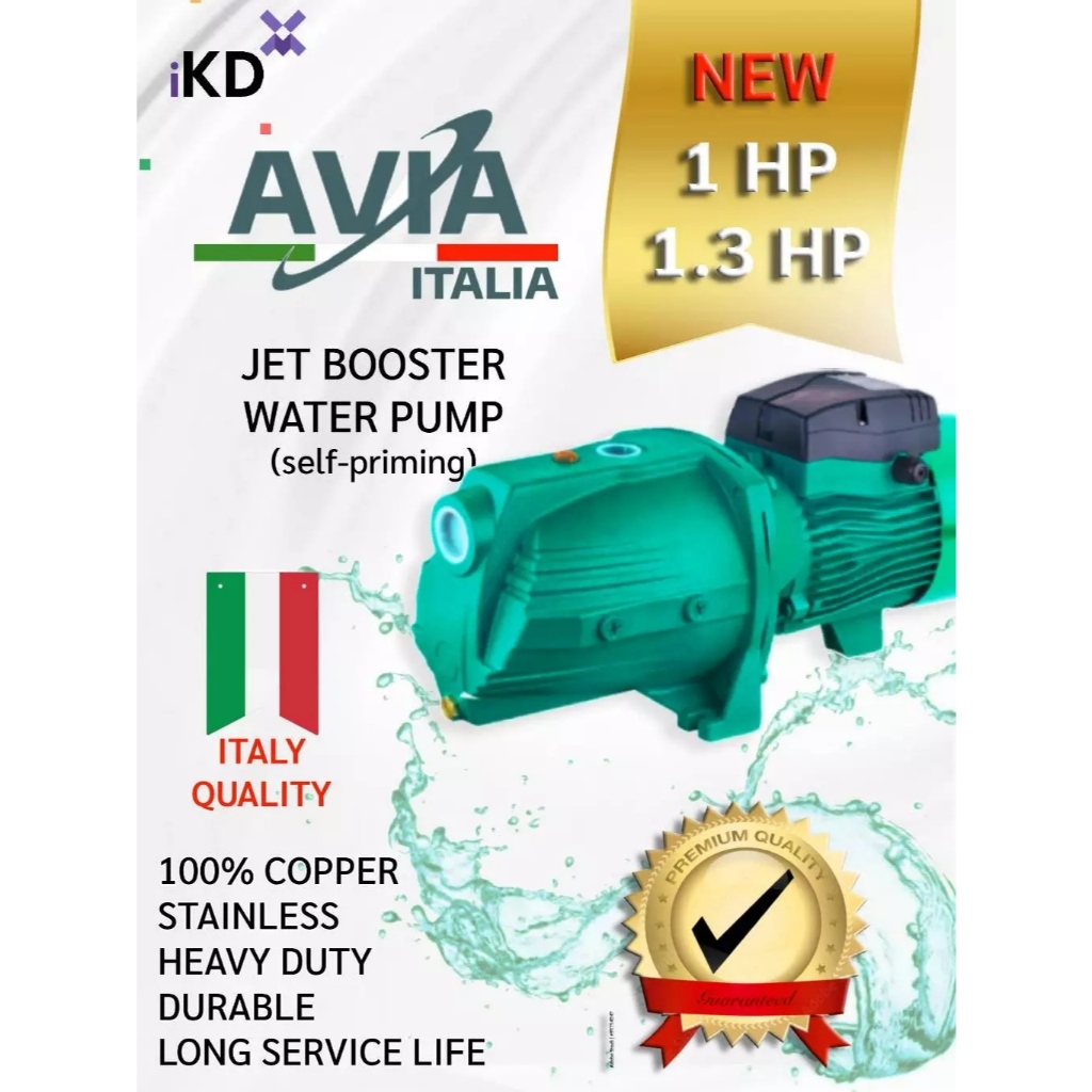 [NEW] ITALY Jet Pump Booster Shallow well Water Pump Jetmatic HEAVY ...