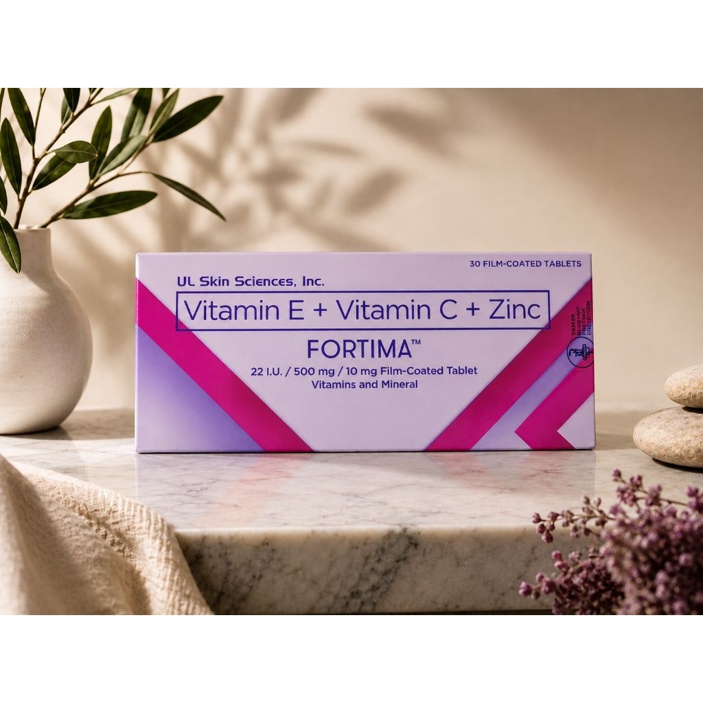 FORTIMA Vitamin E + Vitamin C + Zinc 30 Film-Coated Tablets | Shopee ...