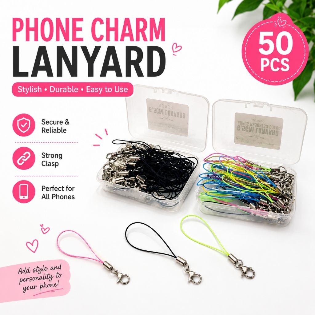 Phone Charms Strap with Lobster Clasp Lanyard Straps,Lariat Lanyard ...