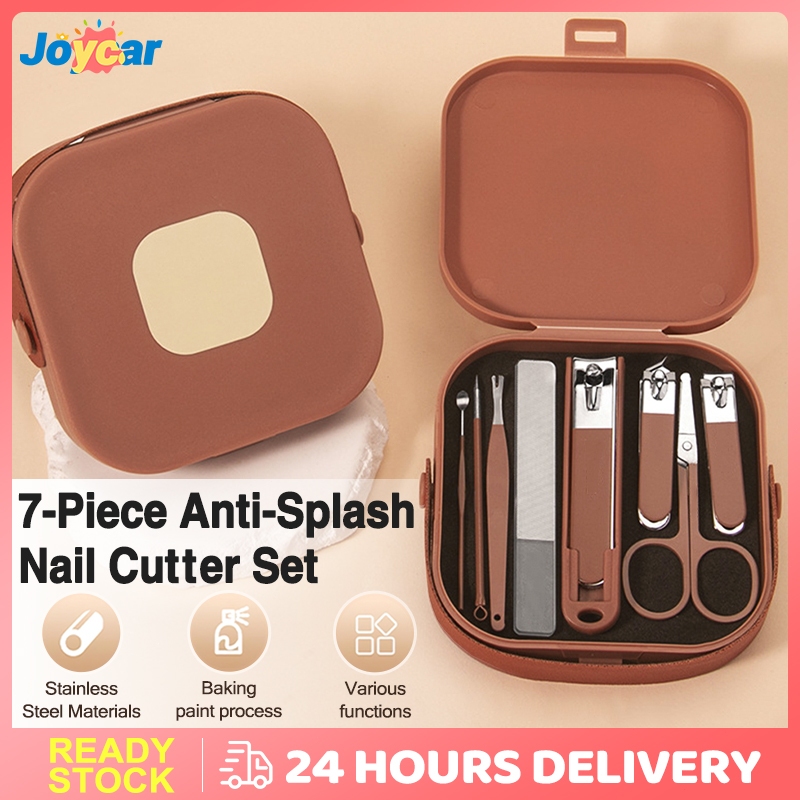 7 In 1 Multi Functional Nail Care Set Safe For Home Daily Pedicure ...