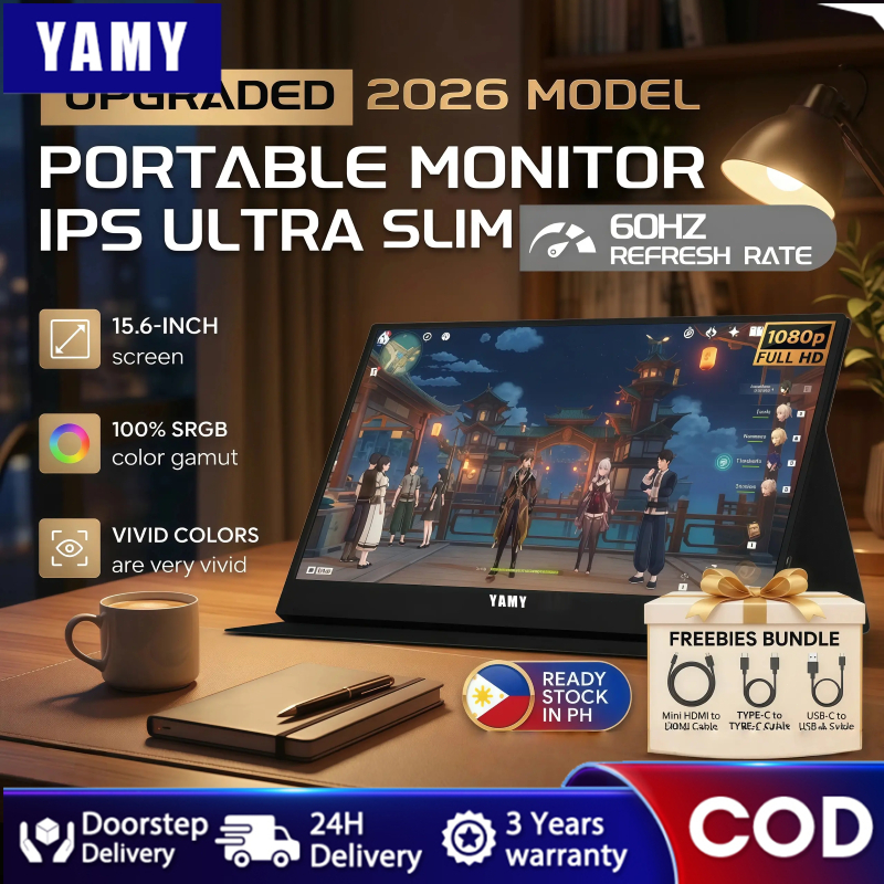 YAMY 15.6inch Portable Monitor Game Touch Monitor 1080p FHD for Switch ...