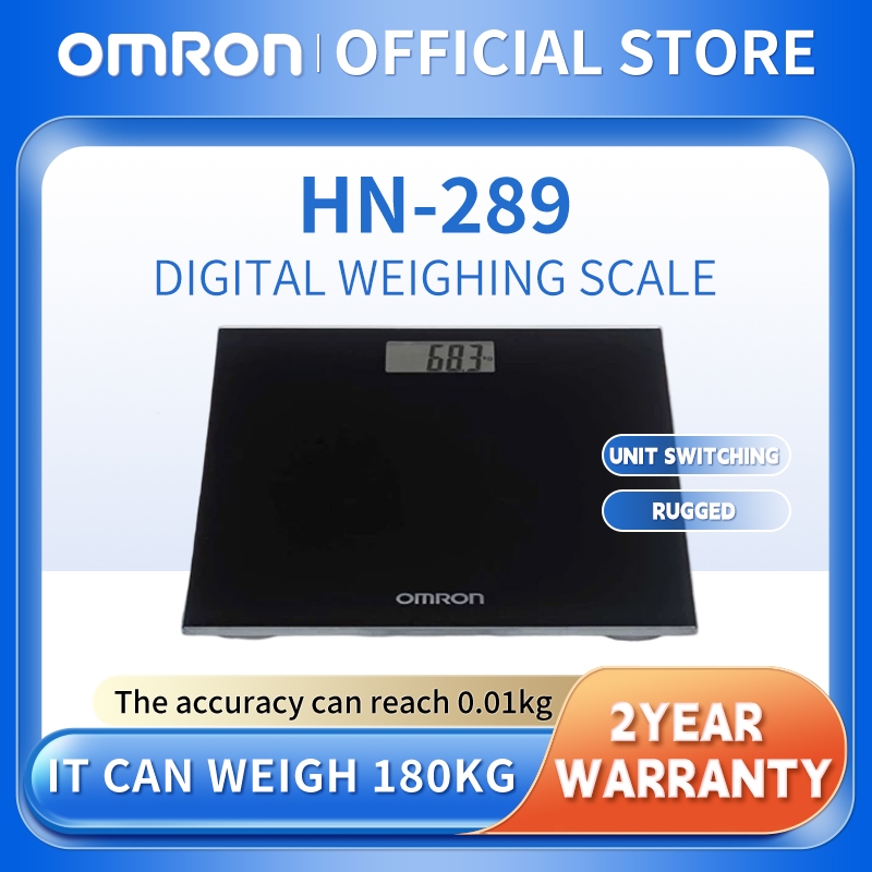 Om HN-289-EBK Digital Body Weighing Weight Scale - Black ron | Shopee ...
