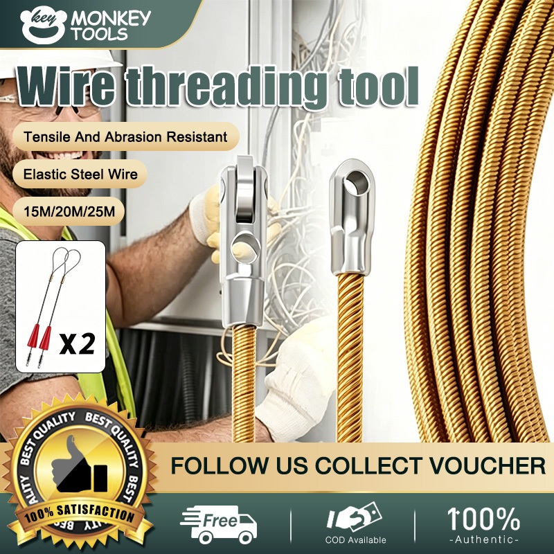 Universal Wire Lead Threading Device Tool Electrical Cable Running ...