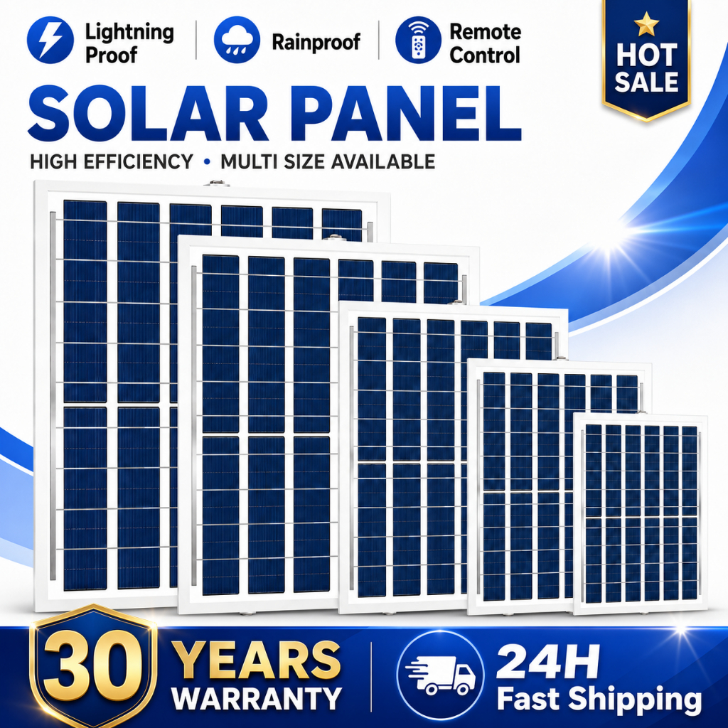 Aluminum solar panel outdoor waterproof set for home 3W/6W/8W/12W/15W ...
