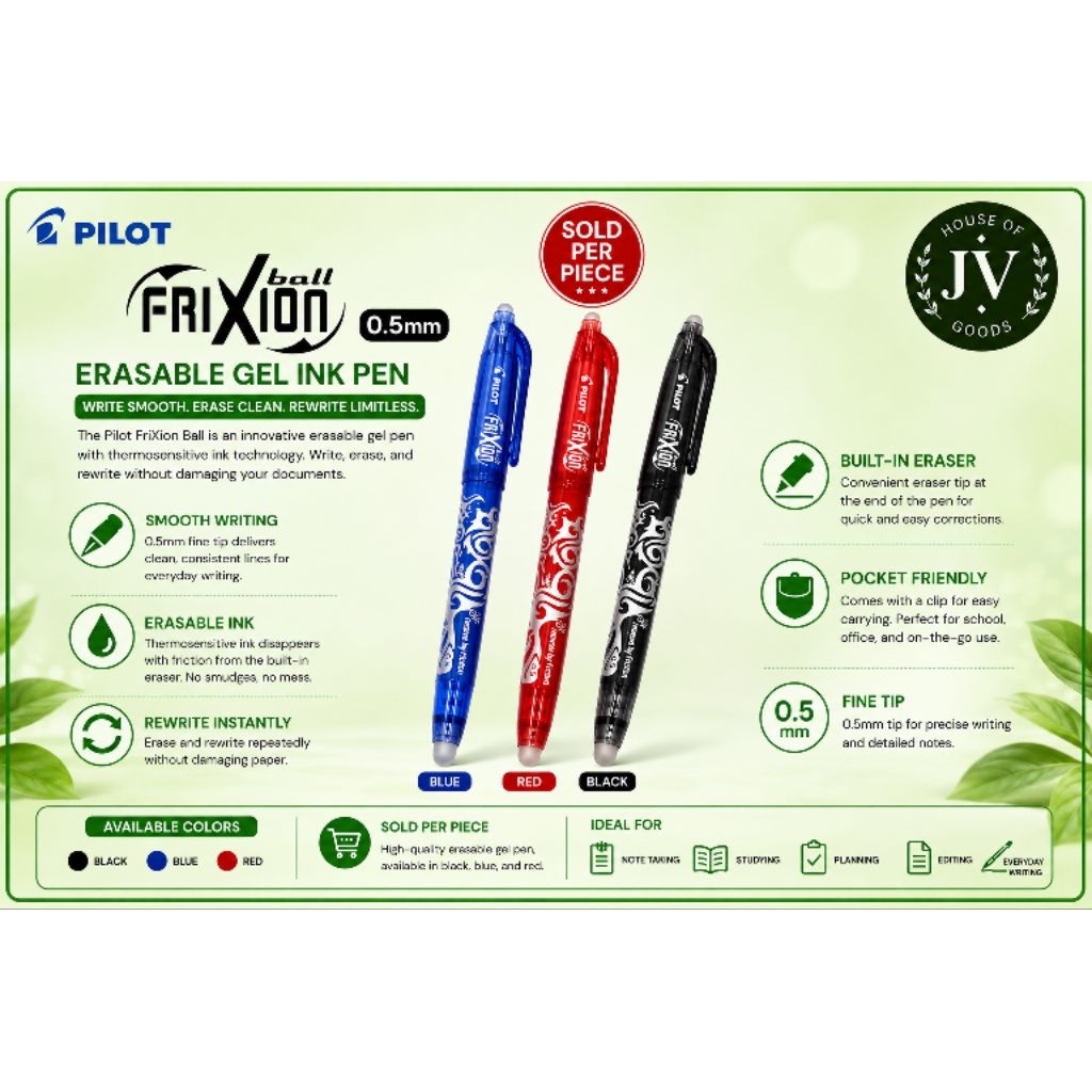 refillable ink pen - Best Prices and Online Promos - Oct 2026 | Shopee ...