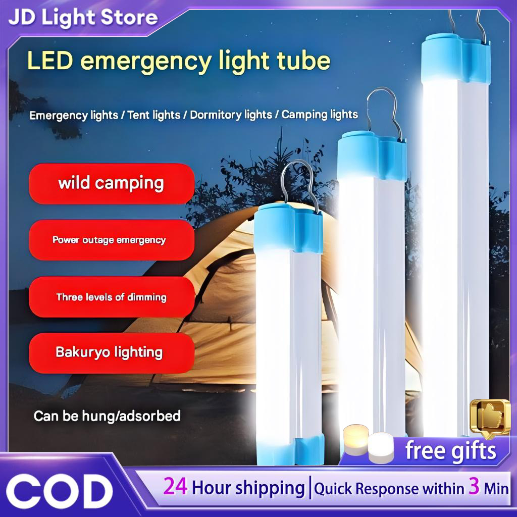 【Buy 1 Take 1】LED T5 Light Tube Energy Saving USB Rechargeable Outdoor ...