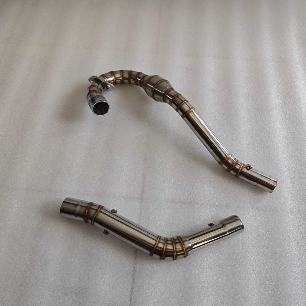 Elbow pipe full stainless 38/51 MM XR150 XR200 XR 150/200 KLX 150 CRF ...