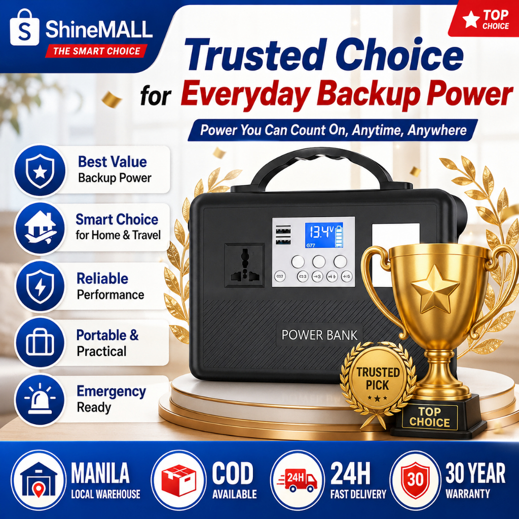 1300W Portable Power Station AC 220V Output Emergency Backup Battery ...