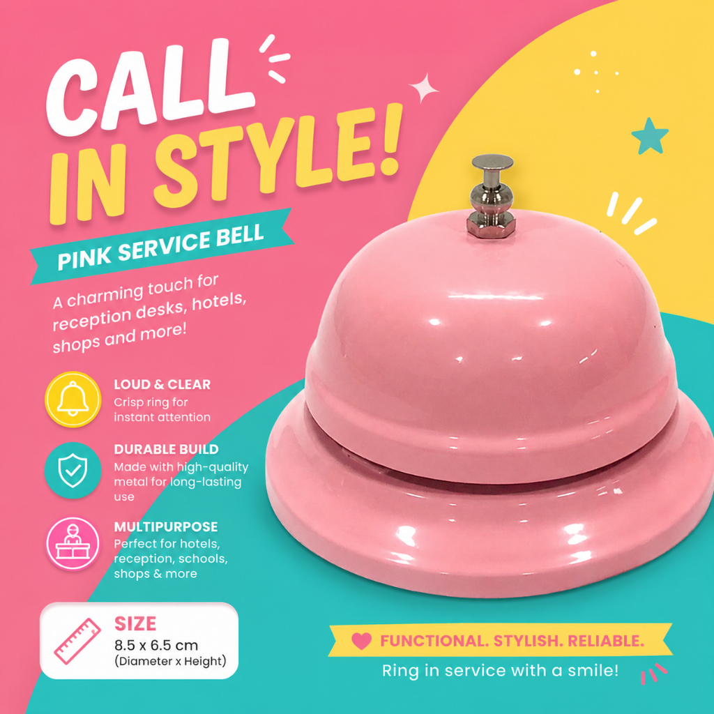 Front Desk Bell Suitable for Office Desktop Call Bell functional ...