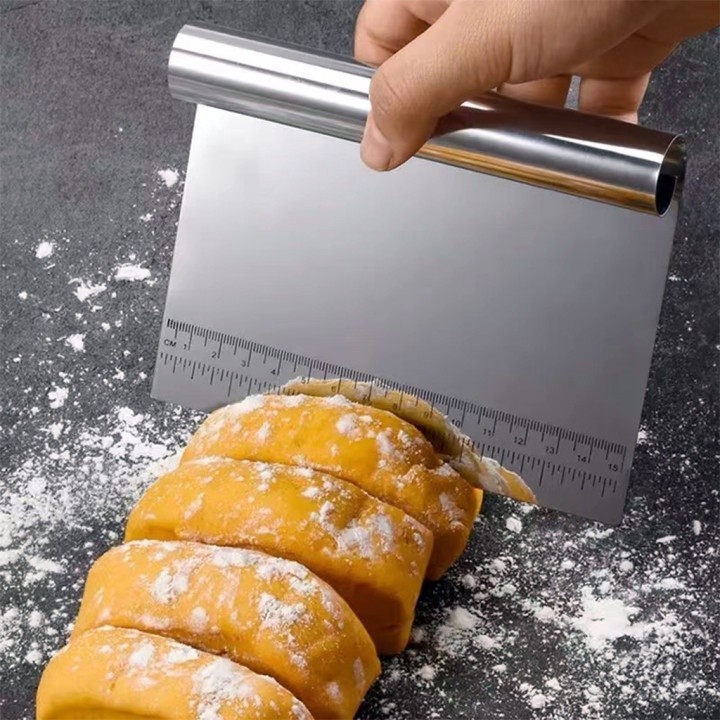 Chopper Stainless Steel Dough cutter Pastry Mirror Polished with ...