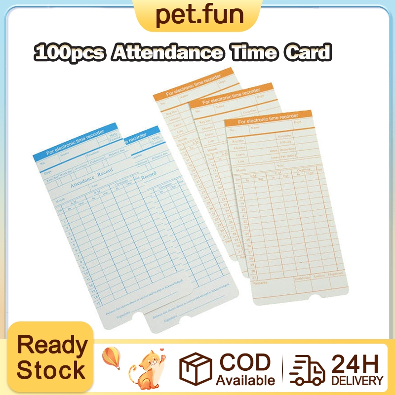 Shop timecard for Sale on Shopee Philippines