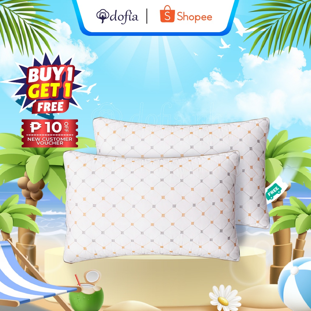Dofia Upgraded Five-star Hotel Home Pillow Soft Skin Friendly Pillow ...
