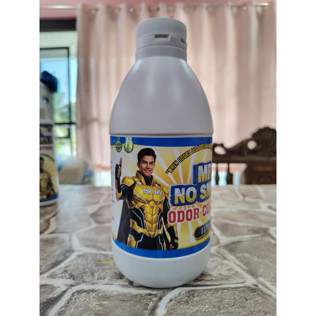 Odor Control 1 LITER Mr. No Smell Anti langaw & Disinfectant,Kitchen ...