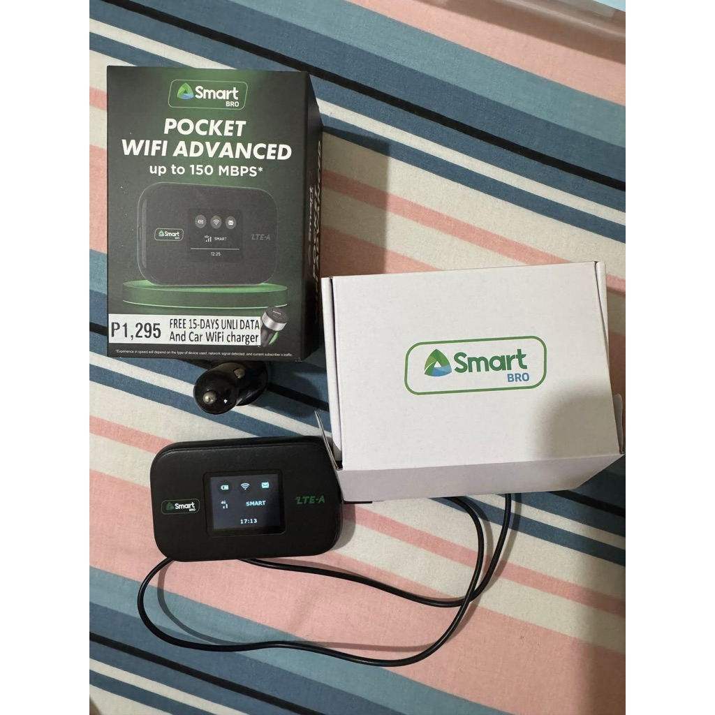 Smart Bro Pocket WiFi LTE-A | Shopee