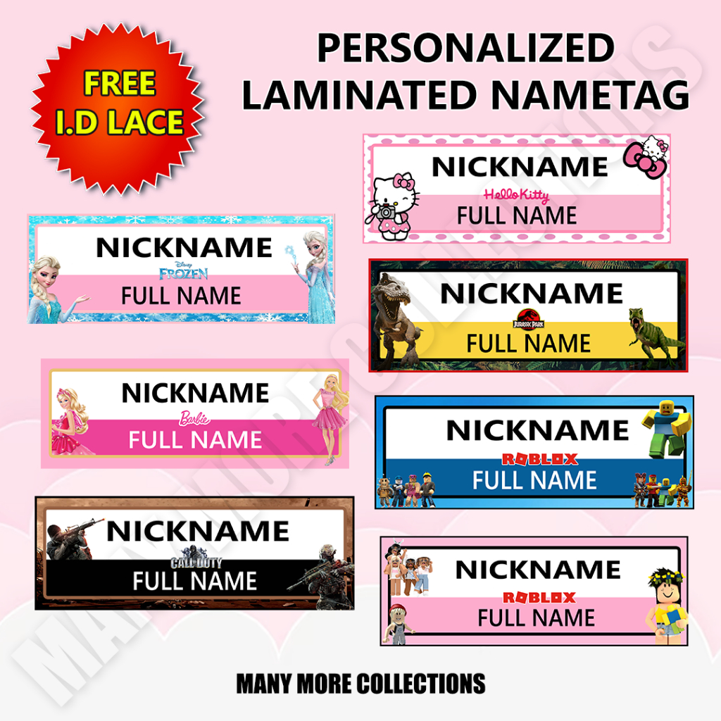 Shop name tag for Sale on Shopee Philippines