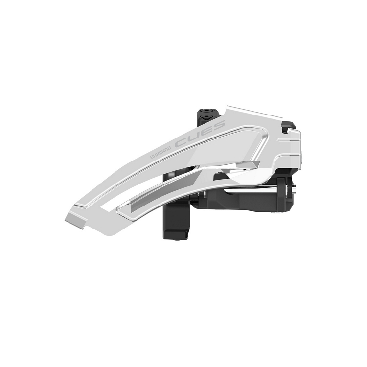 Shimano Cues FD-U6010-L Low Clamp Top Swing 2x10/11spd Front Derailleur ...