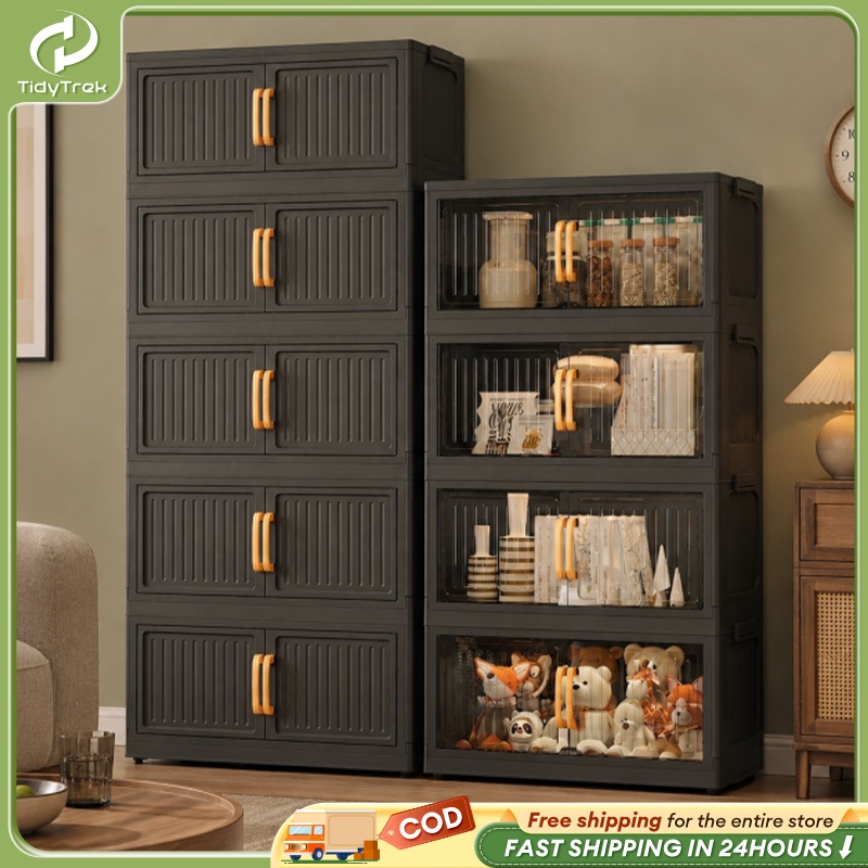 TT Foldable Cabinet Organizer Cabinet For Clothes Durabox With Magnetic ...