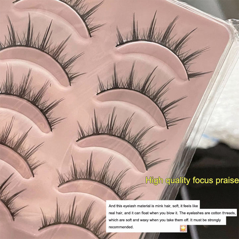 5Pairs 3D Fairy Princess Comics Eyelashes Lashs Beautiful Princess ...