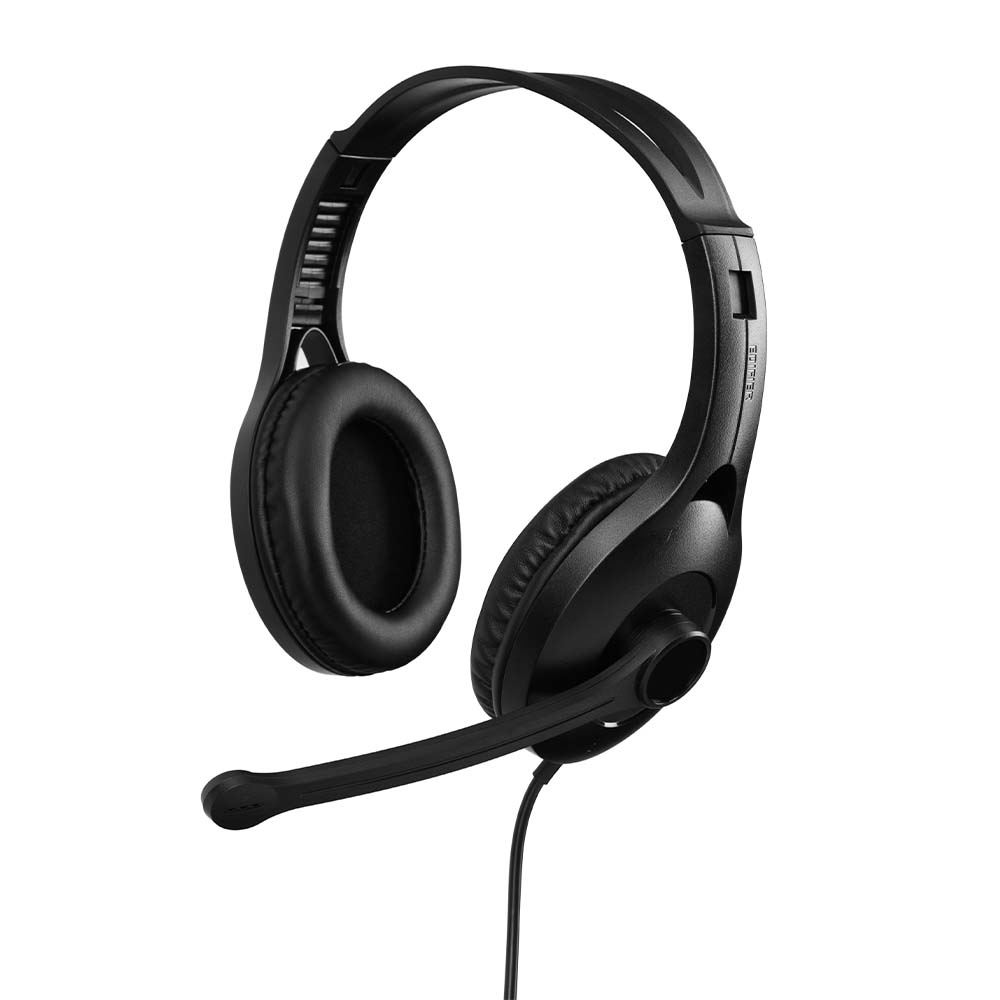 Edifier USB K800 USB Computer Headsets Large black dynamic driver ...