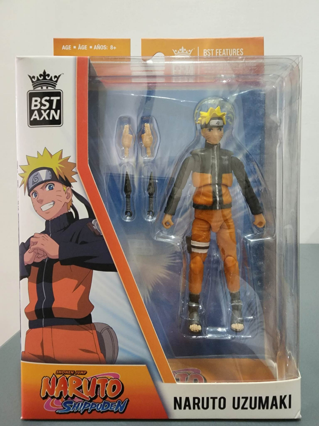 BST AXN Naruto Shippuden - Naruto 5" action scale figure | Shopee ...