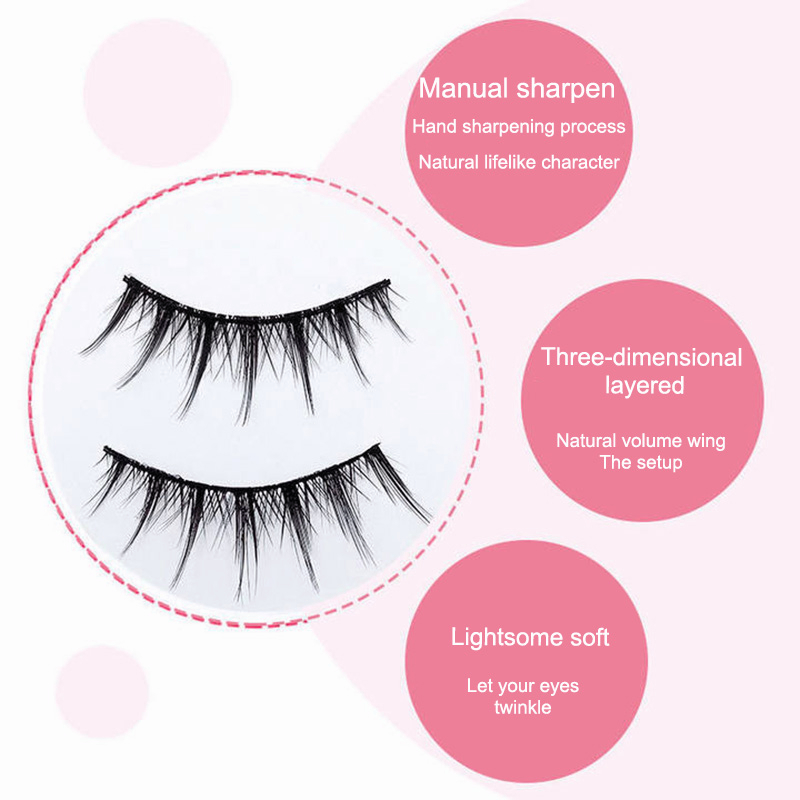 5Pairs 3D Fairy Princess Comics Eyelashes Lashs Beautiful Princess ...