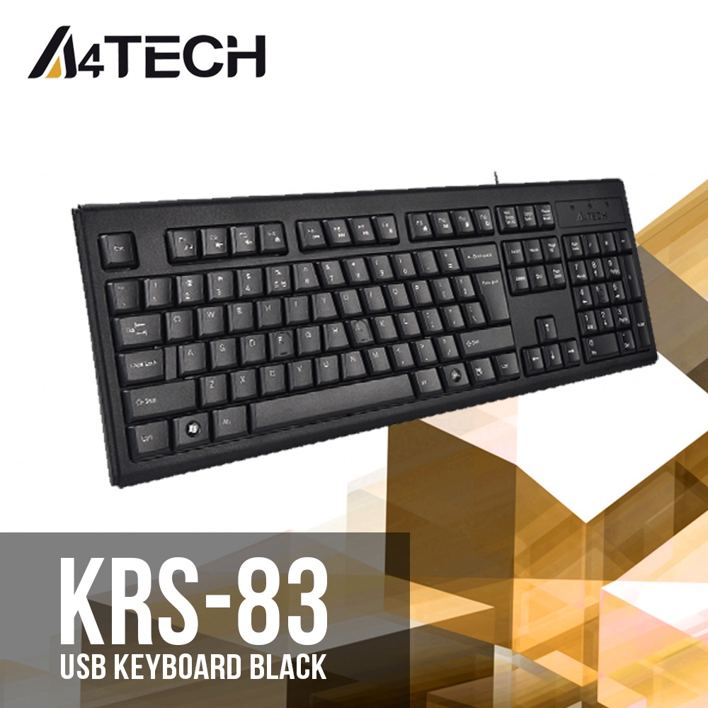 A4tech KRS-83 Keyboard Usb Black(Black),Brand New Original A4 tech USB ...