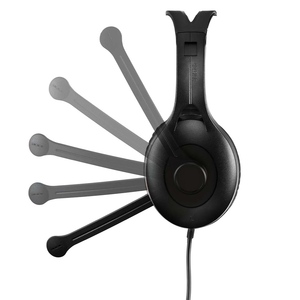 Edifier USB K800 USB Computer Headsets Large black dynamic driver ...