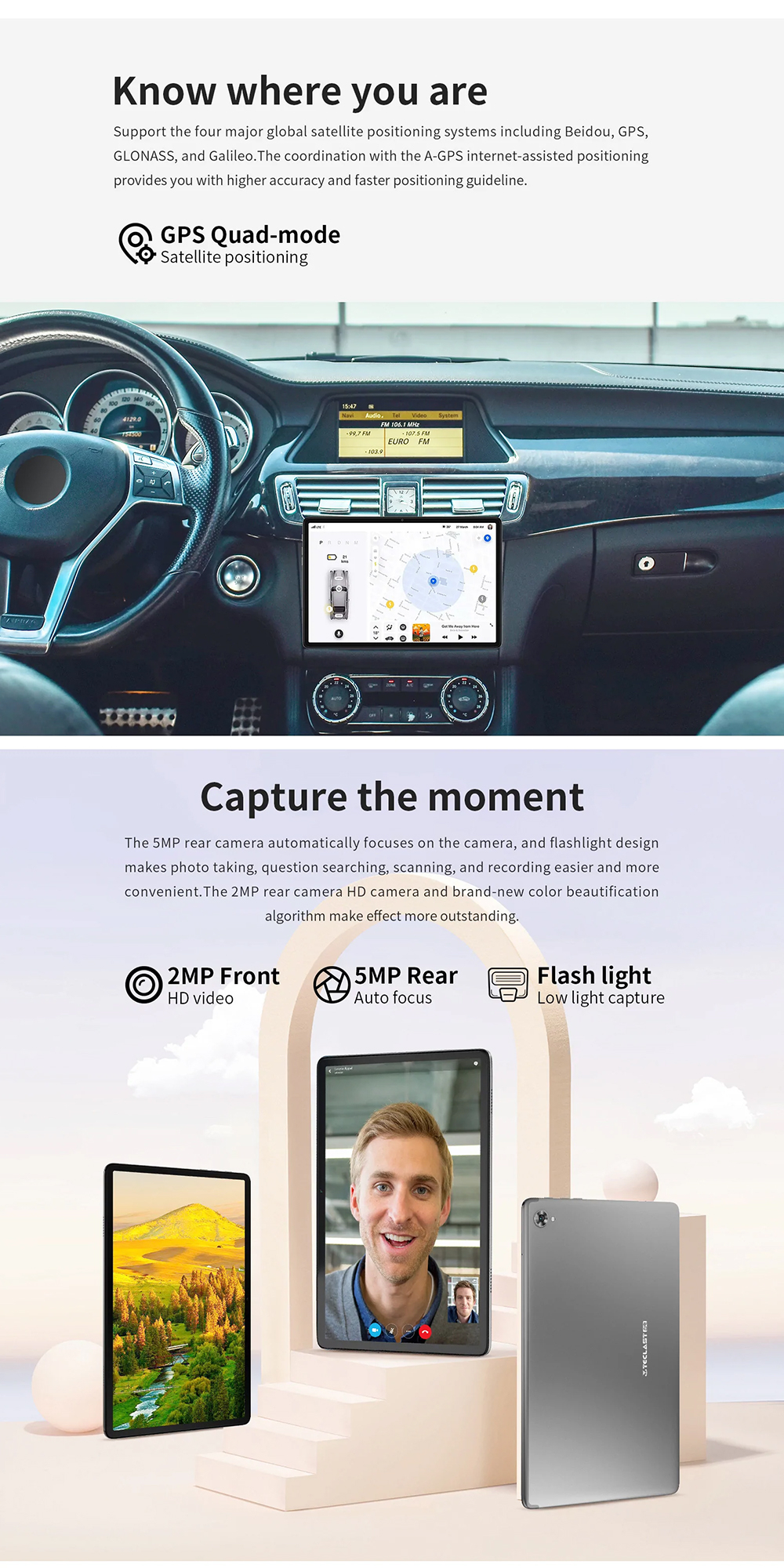 Teclast P40HD Tablet | 4GB RAM+64GB ROM | Unisoc T606 A75 Processor ...