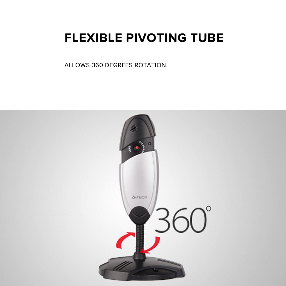 A4tech PK-635G Webcam, Built- in Microphone to Experience Clear Sound ...