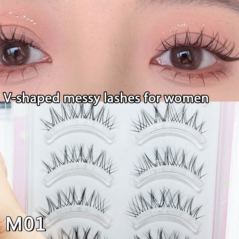 5Pairs 3D Fairy Princess Comics Eyelashes Lashs Beautiful Princess ...