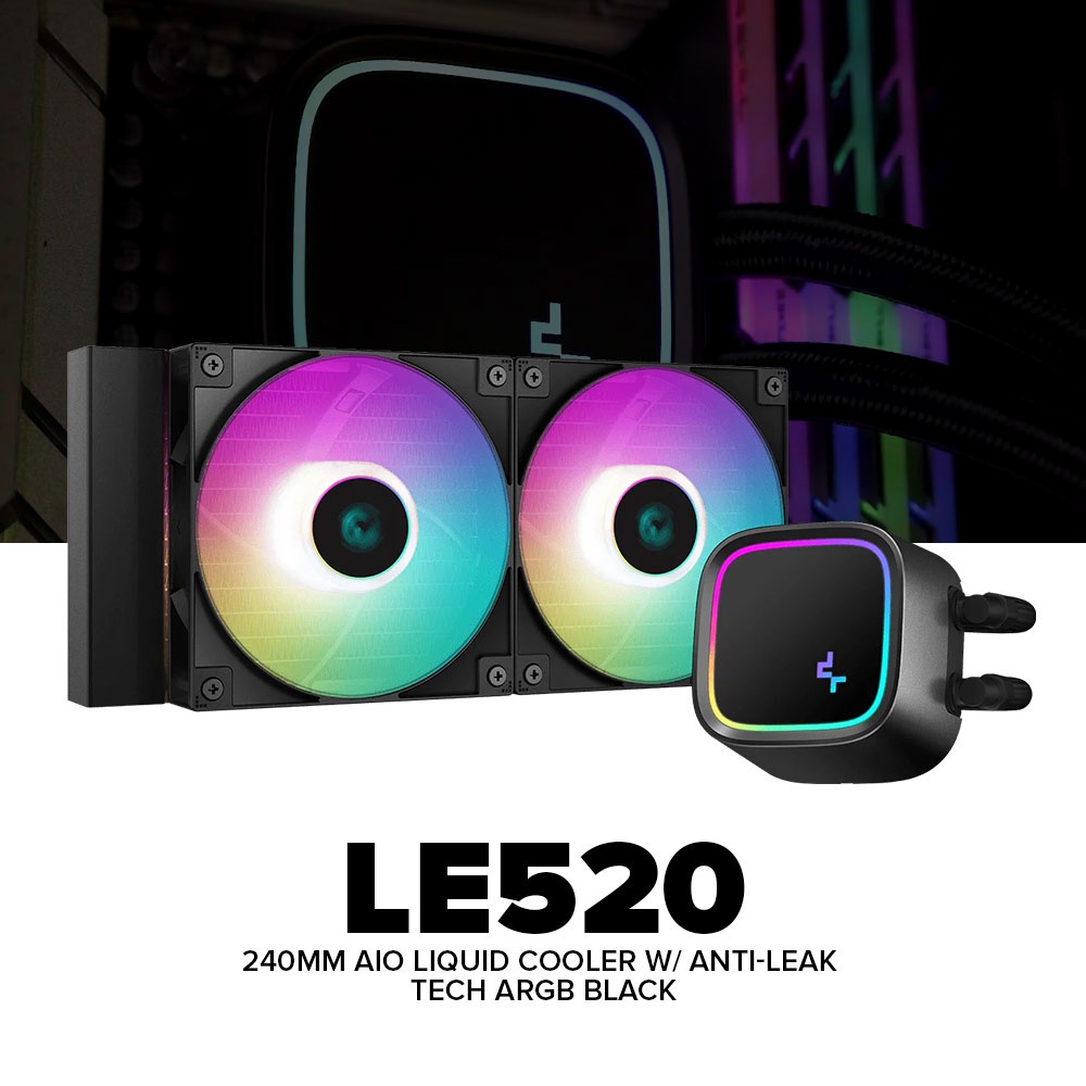 EasyPC Deepcool LE520 and LE720 AIO cpu Liquid Cooler| Hydro Bearing ...