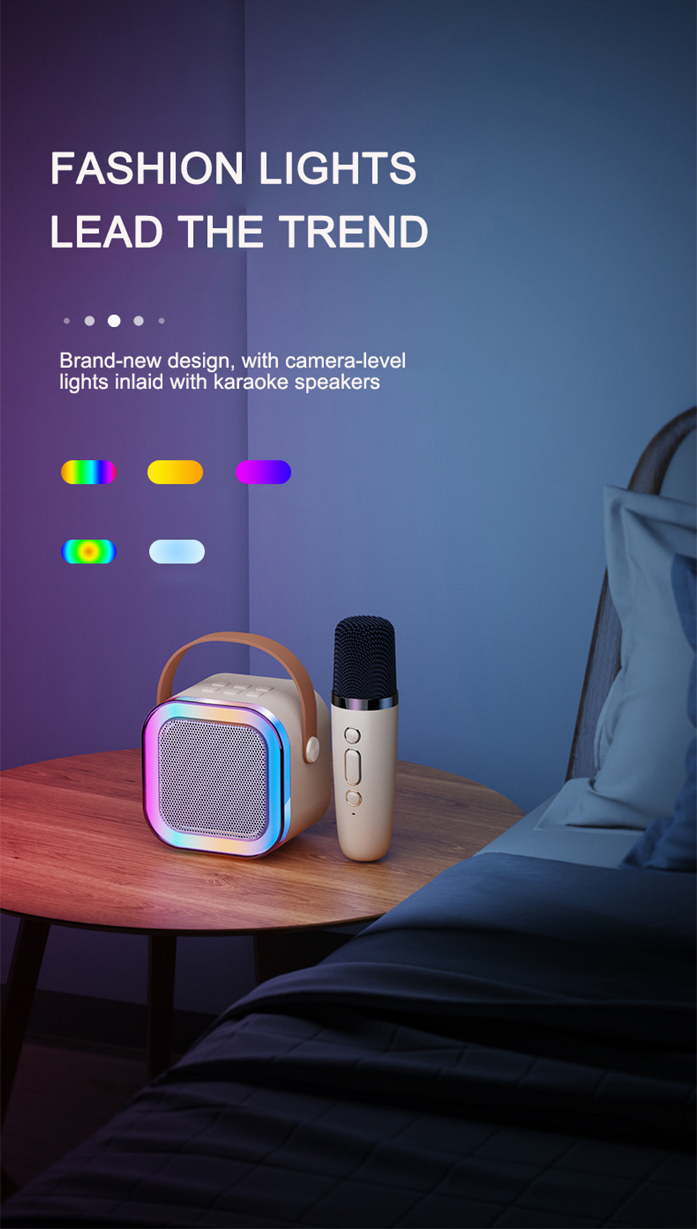 Tylex XM09 Portable Karaoke Machine HI-FI Sound Wireless High Capacity ...