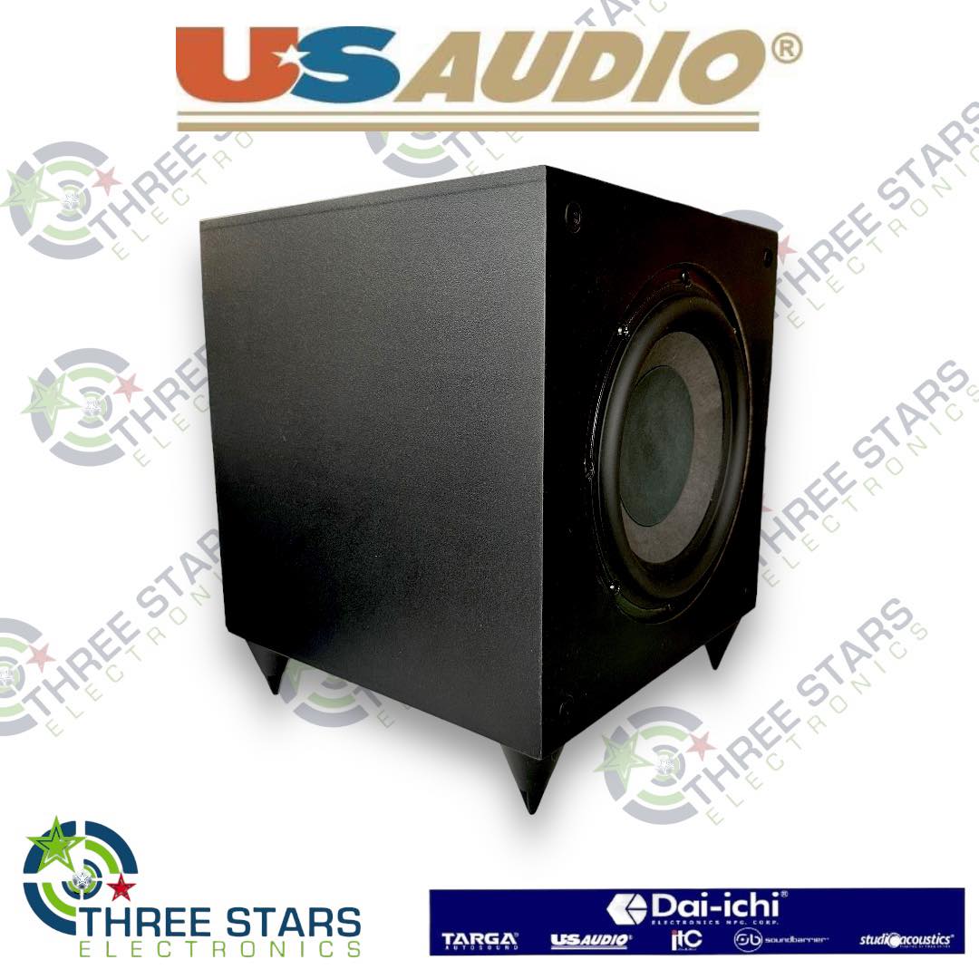 Us Audio US-802C 8 inch Active Subwoofer 150 to 200 Watts Max | Shopee ...