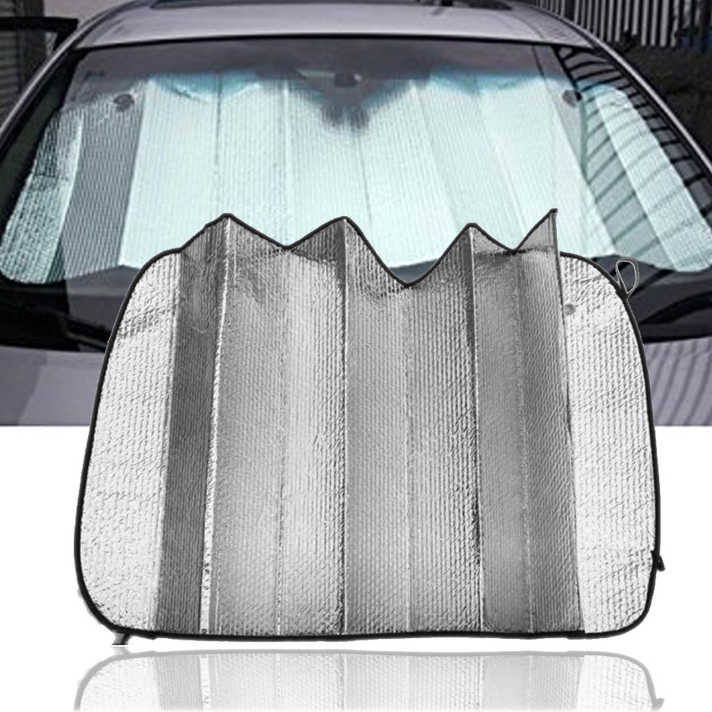 Foldable Car Windshield Visor Cover Block Front Rear Window Sun Shade K ...