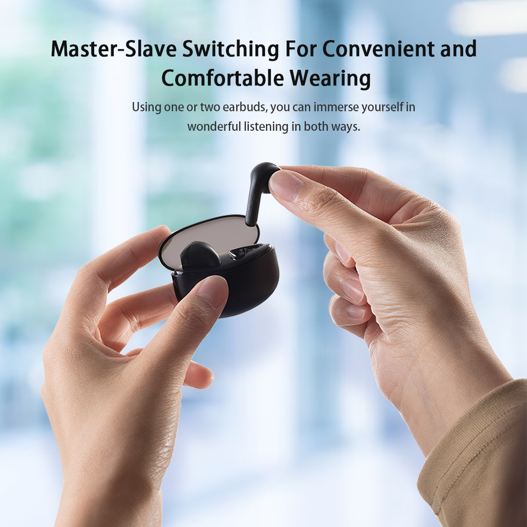 X2S Headphone Bluetooth 5.3 / IP54/ USB-Type C/Music Playback 24h ...