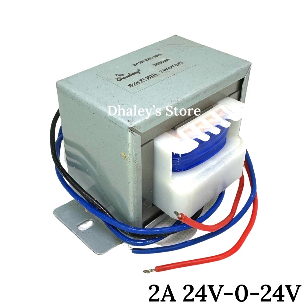 Transformer 2A 24V Center tap Transformer 2A 24V-0-24V 2Amperes 24V ...