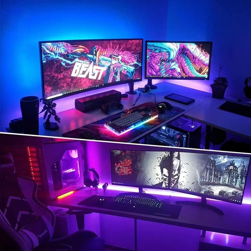 Inplay Bluetooth LED Strip Lights Music Sync RGB Color Switch With ...