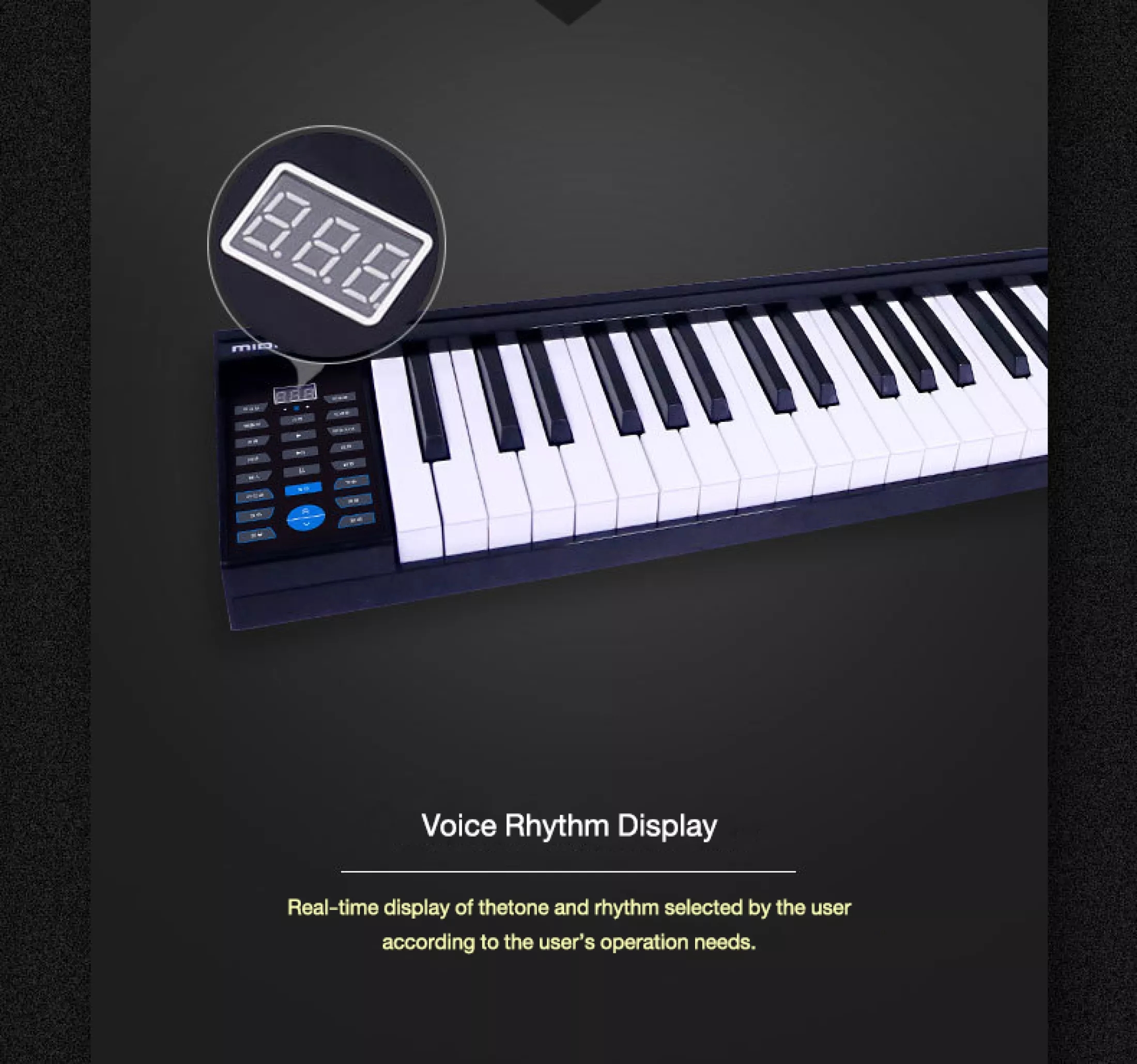 Intelligent electric piano 88 keys Bluetooth portable keyboard small ...