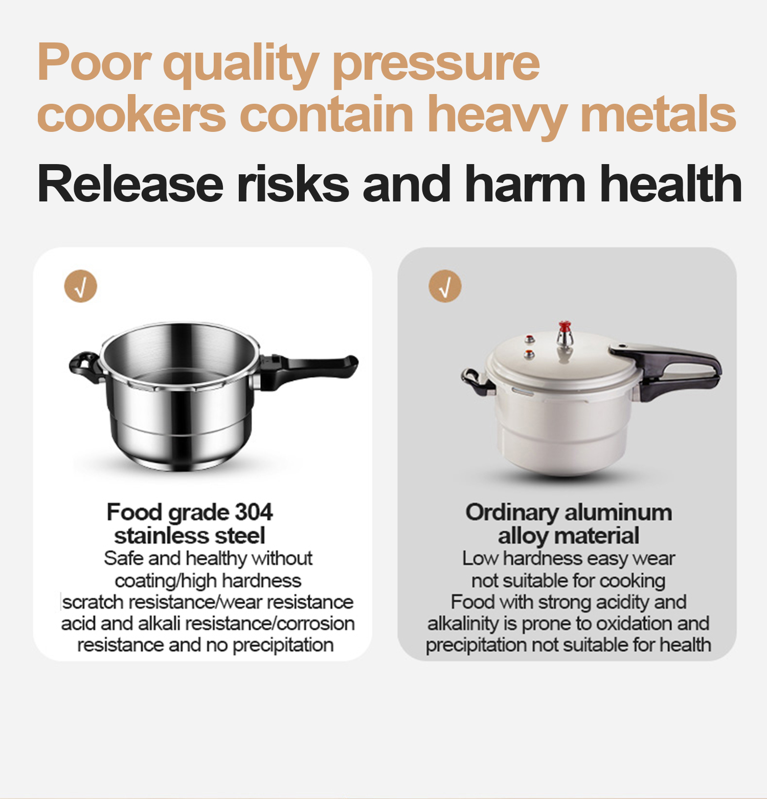 MONDIAL Gas/induction cooker Pressure Cooker Stainless Steel Vacuum ...