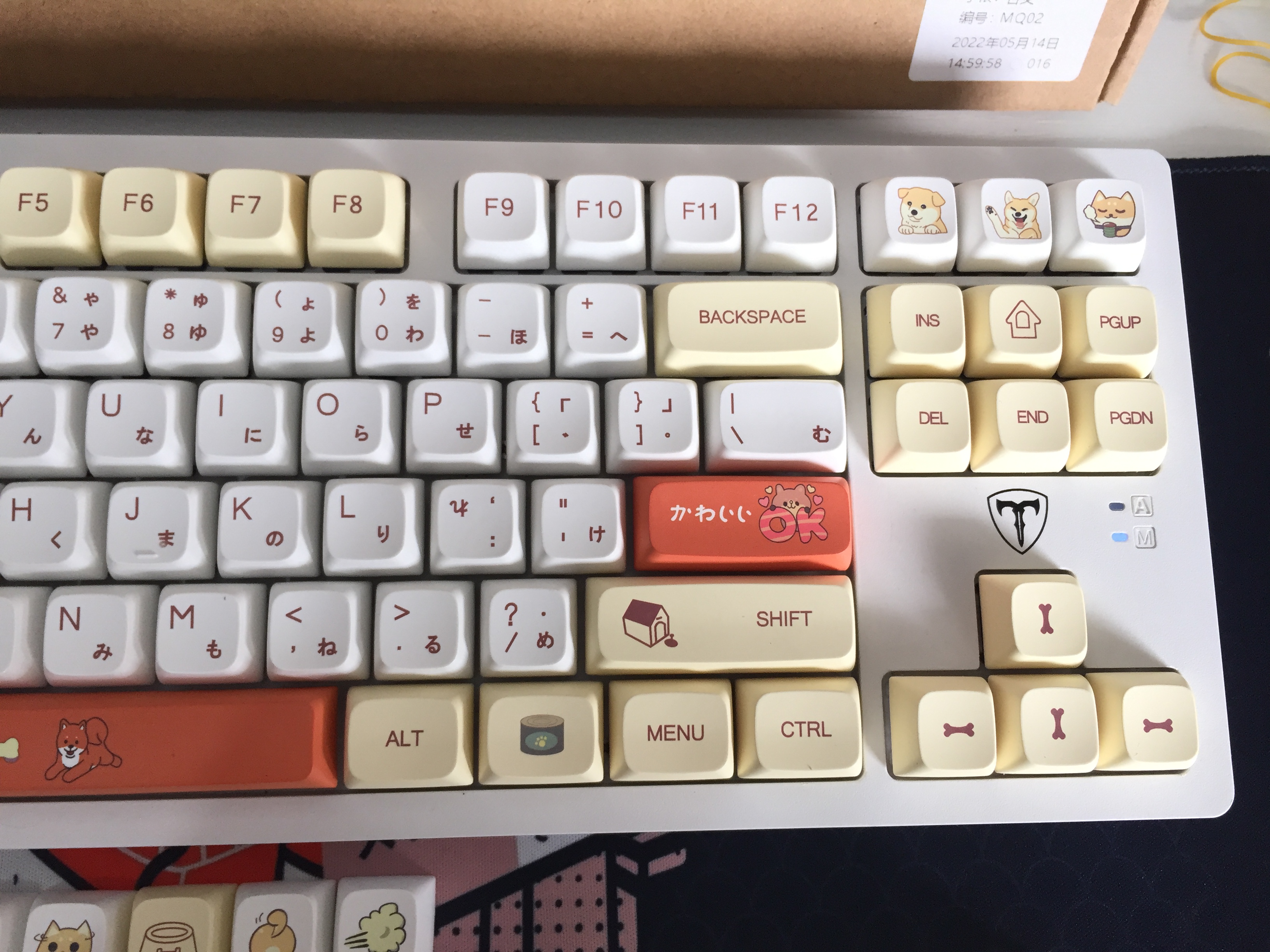 137 Keys Shiba Inu Keycaps PBT XDA Profile for Gateron Cherry MX ...