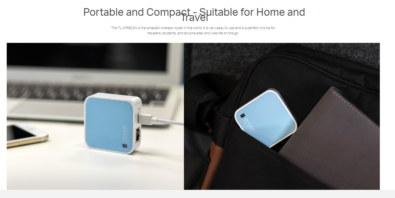 Tp-link WR802N 300mbps wireless N nano router | Shopee Philippines