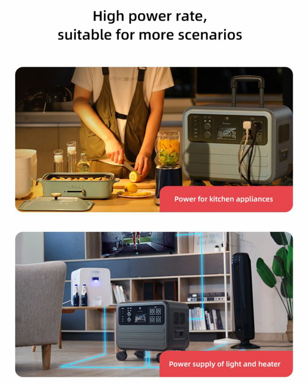 Yoobao En2200q 720000mah Quick Charge Big Capacity Power Supply Power ...