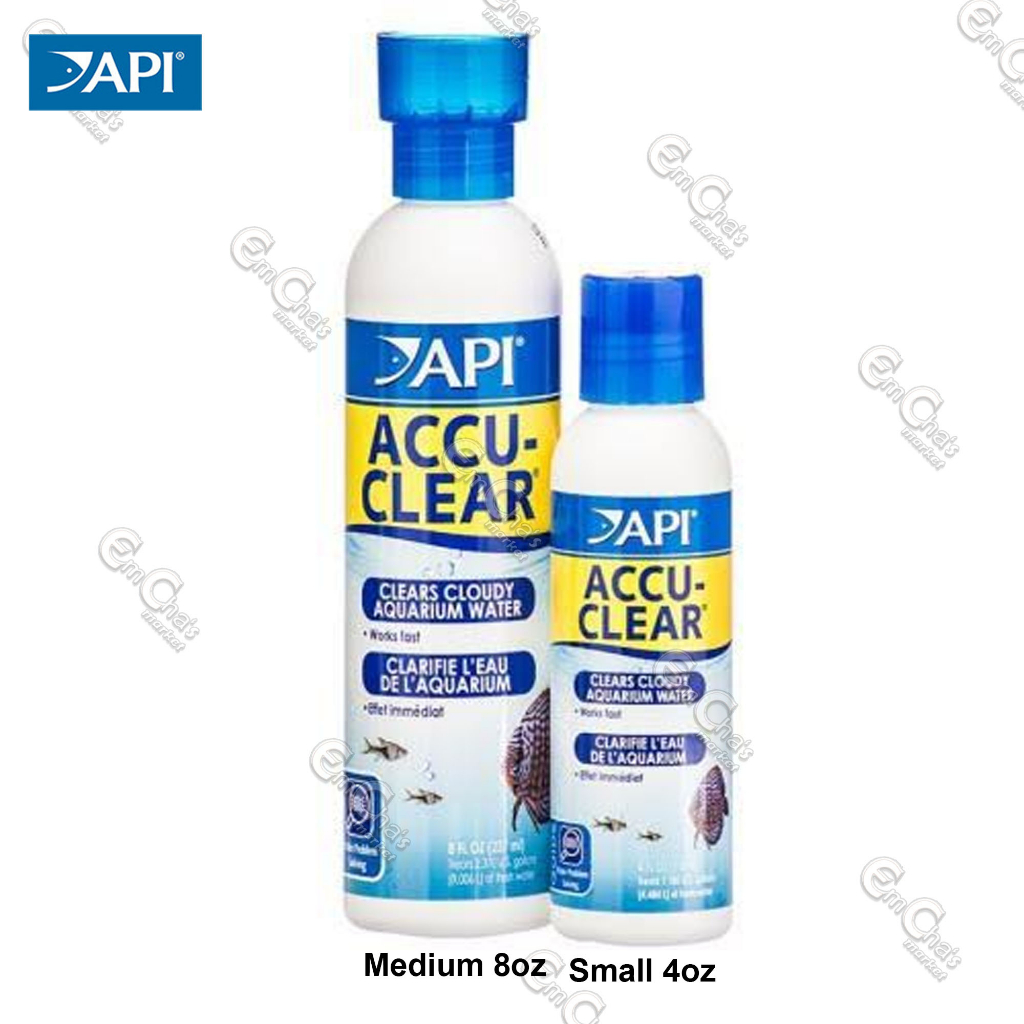 API Accu-Clear 4oz Aquarium Clarifier Aquarium Cloudy Tank Solution ...