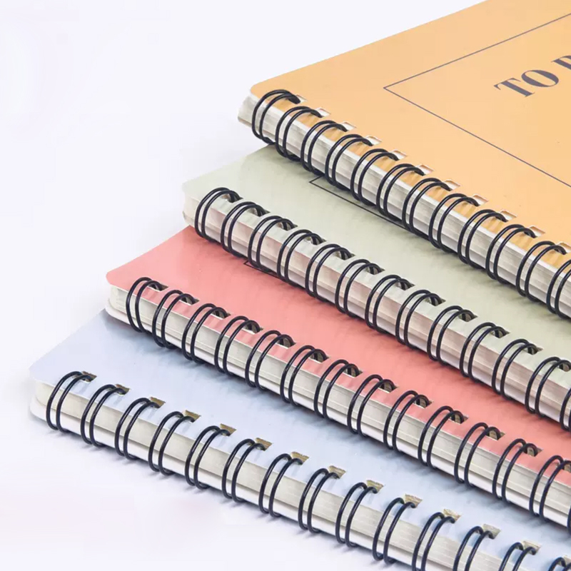 Deli A5 Spiral Notebook 60Sheets Binder Line Notebook Simple Design ...